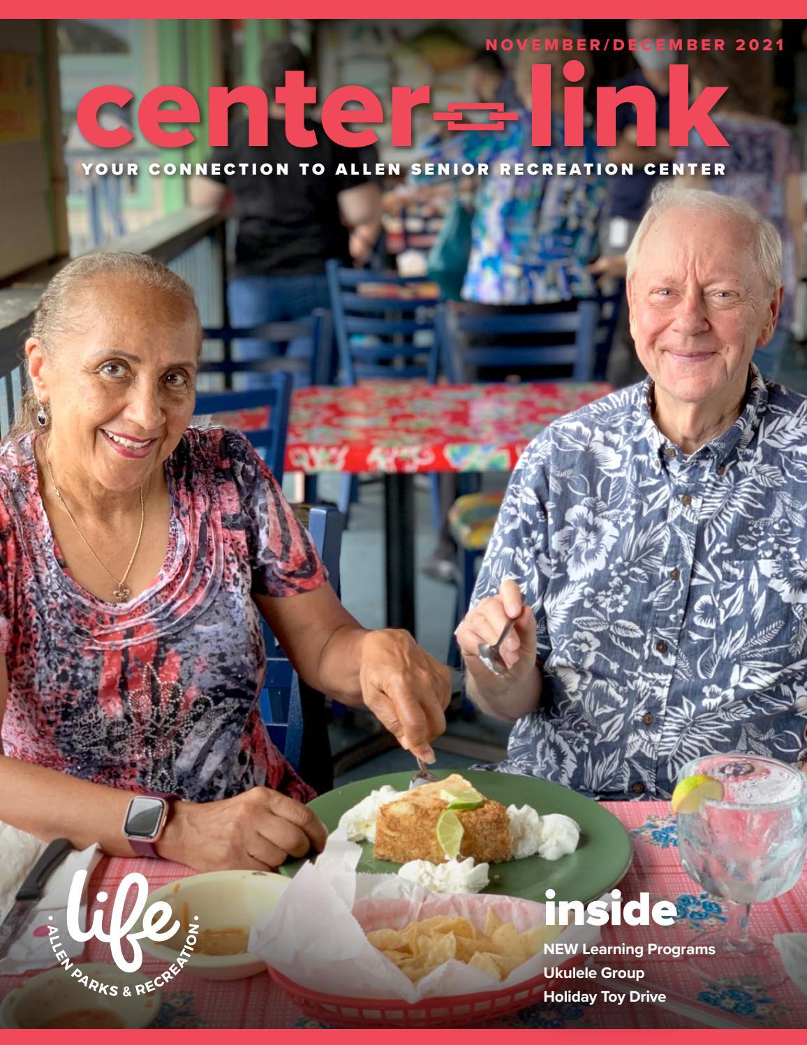 November/December 2021 Center-Link Newsletter: Allen Senior Recreation ...