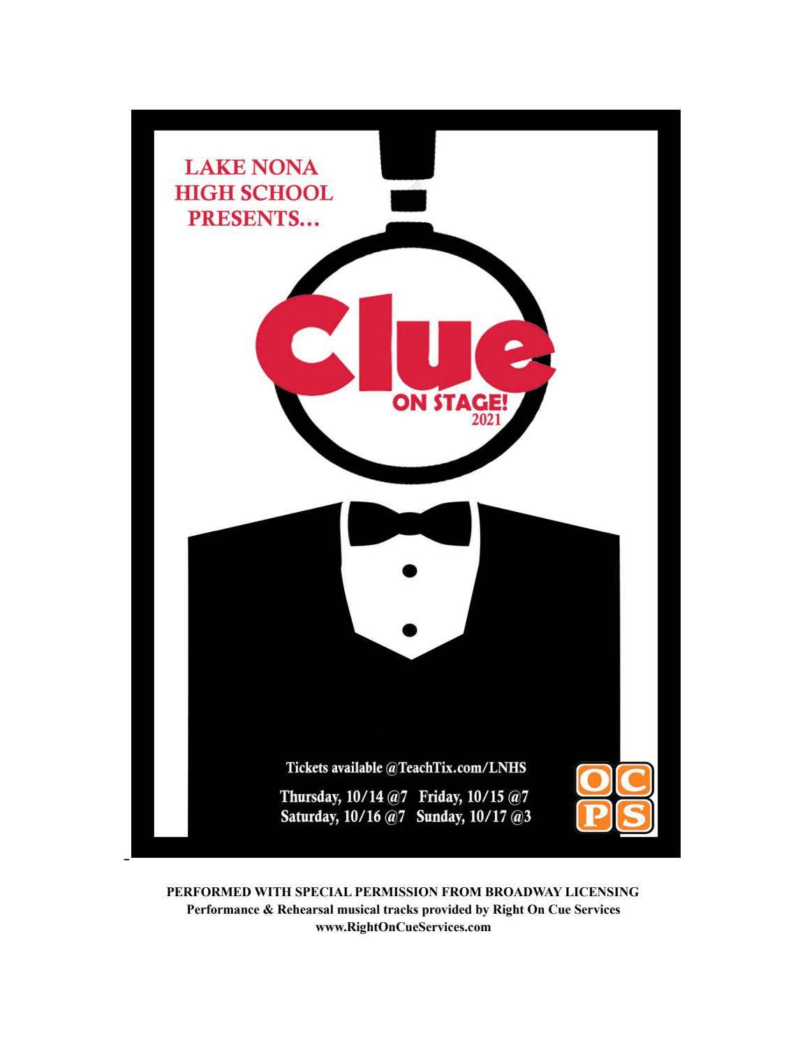 Clue! Program? by Troupe 7434 - Issuu