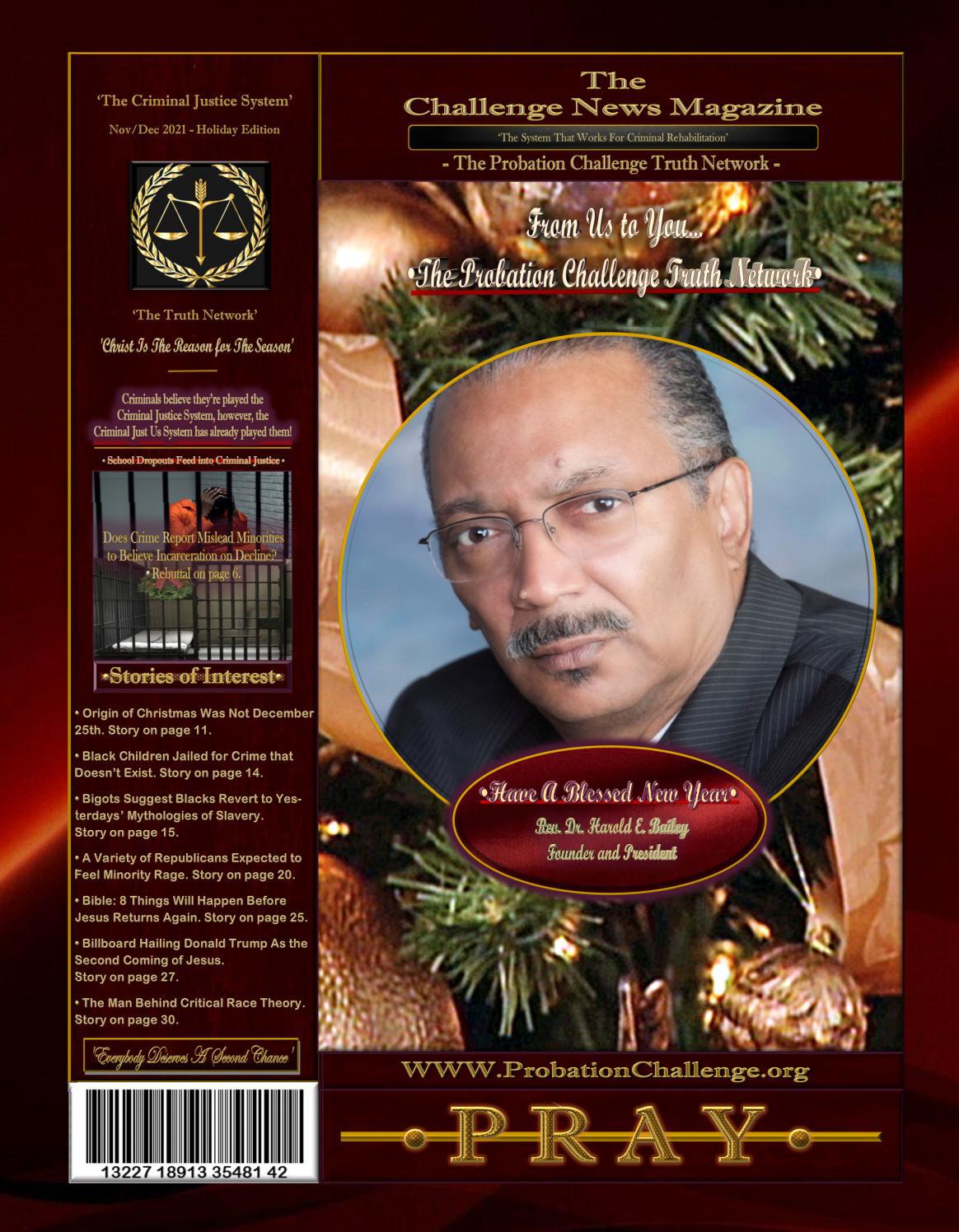 The Challenge News Magazine. November/December 2021 Holiday Edition. by ...
