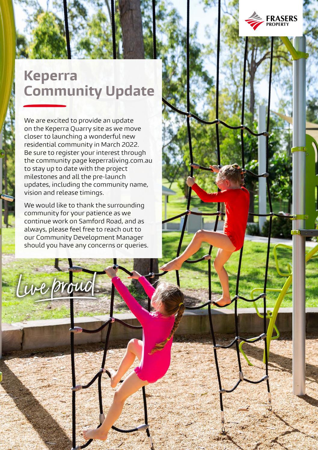 Keperra Community Newsletter - Issue 3 by Frasers Property Australia ...