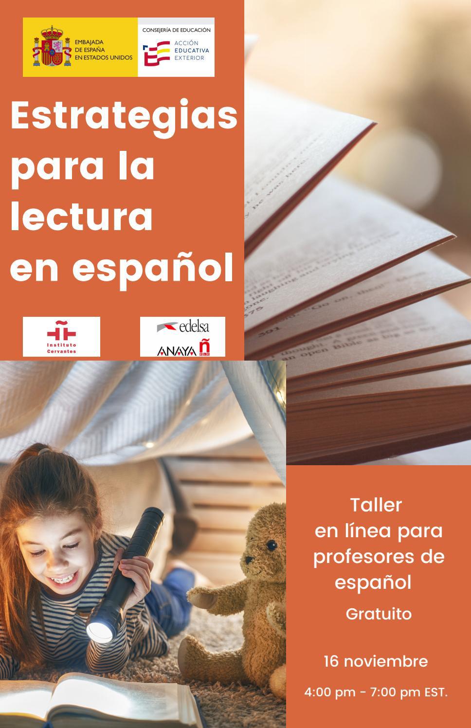 Estrategias para la lectura en español. by Consejería de Educación en ...
