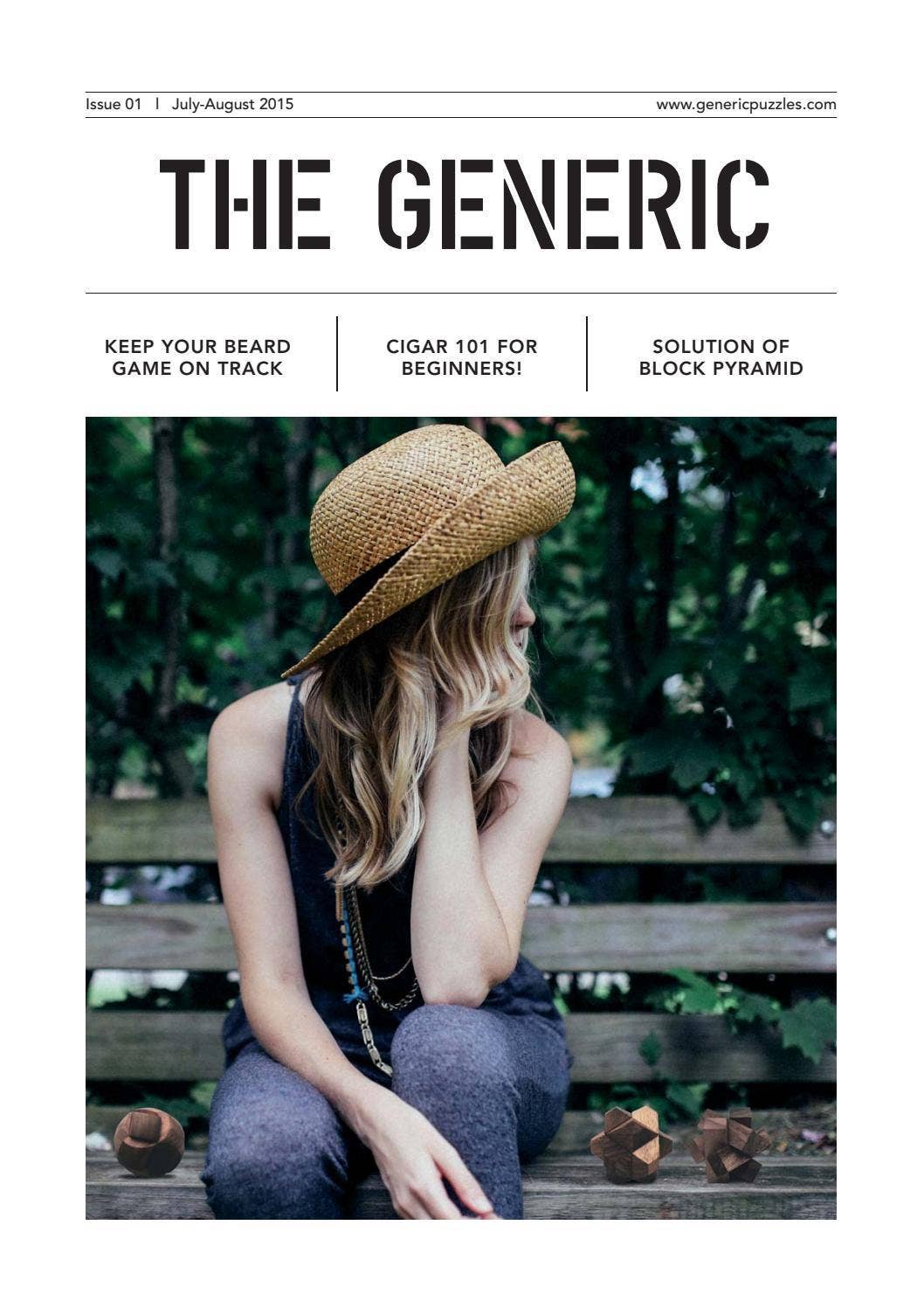 Generic Magazine Issue 01 by bckfwd - Issuu