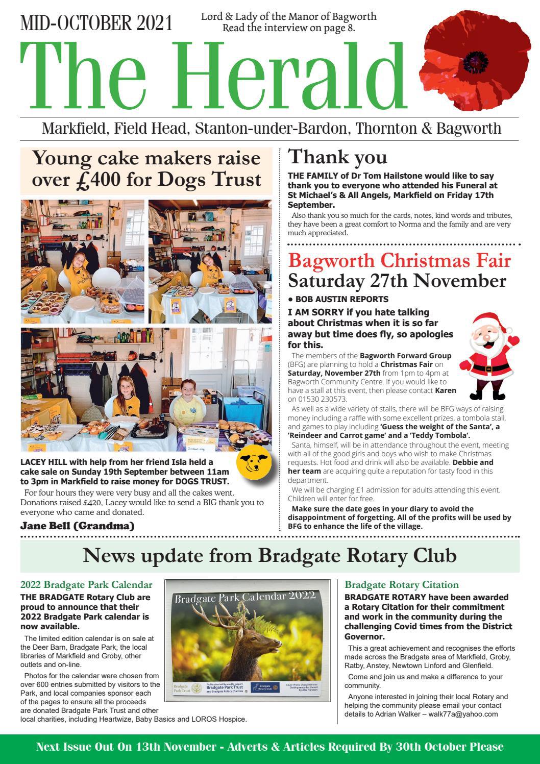 The Herald Magazine October 2021 by Michael Wilkinson - Issuu