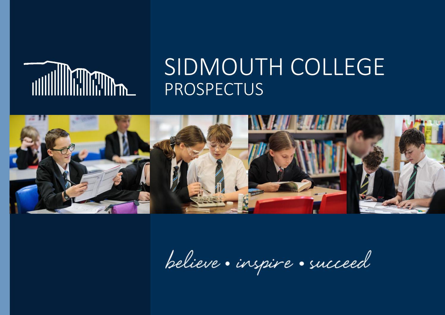 Sidmouth College Prospectus by Sidmouth College - Issuu