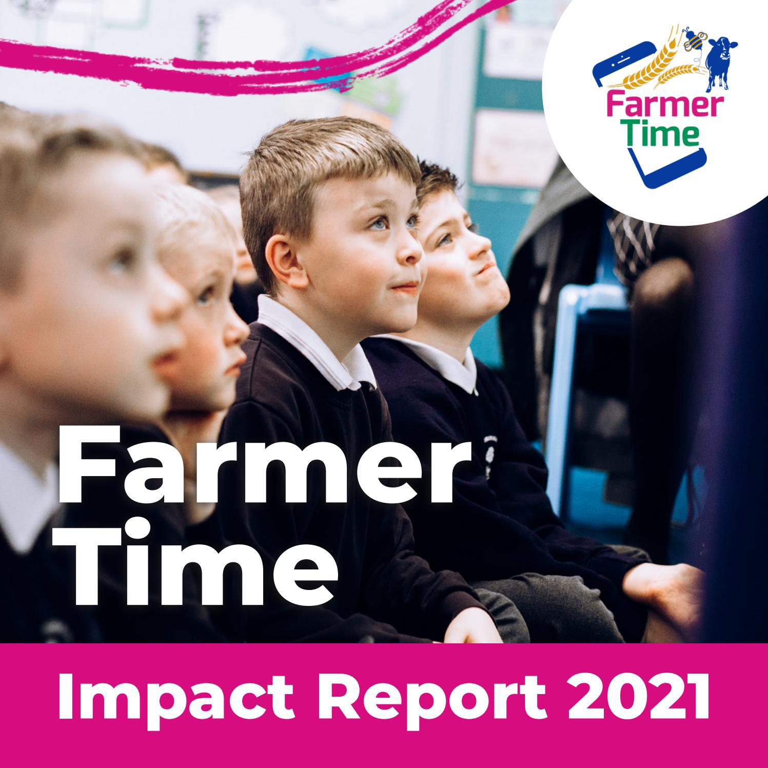 Farmer Time Impact Report 2021 by linking-environment-and-farming - Issuu