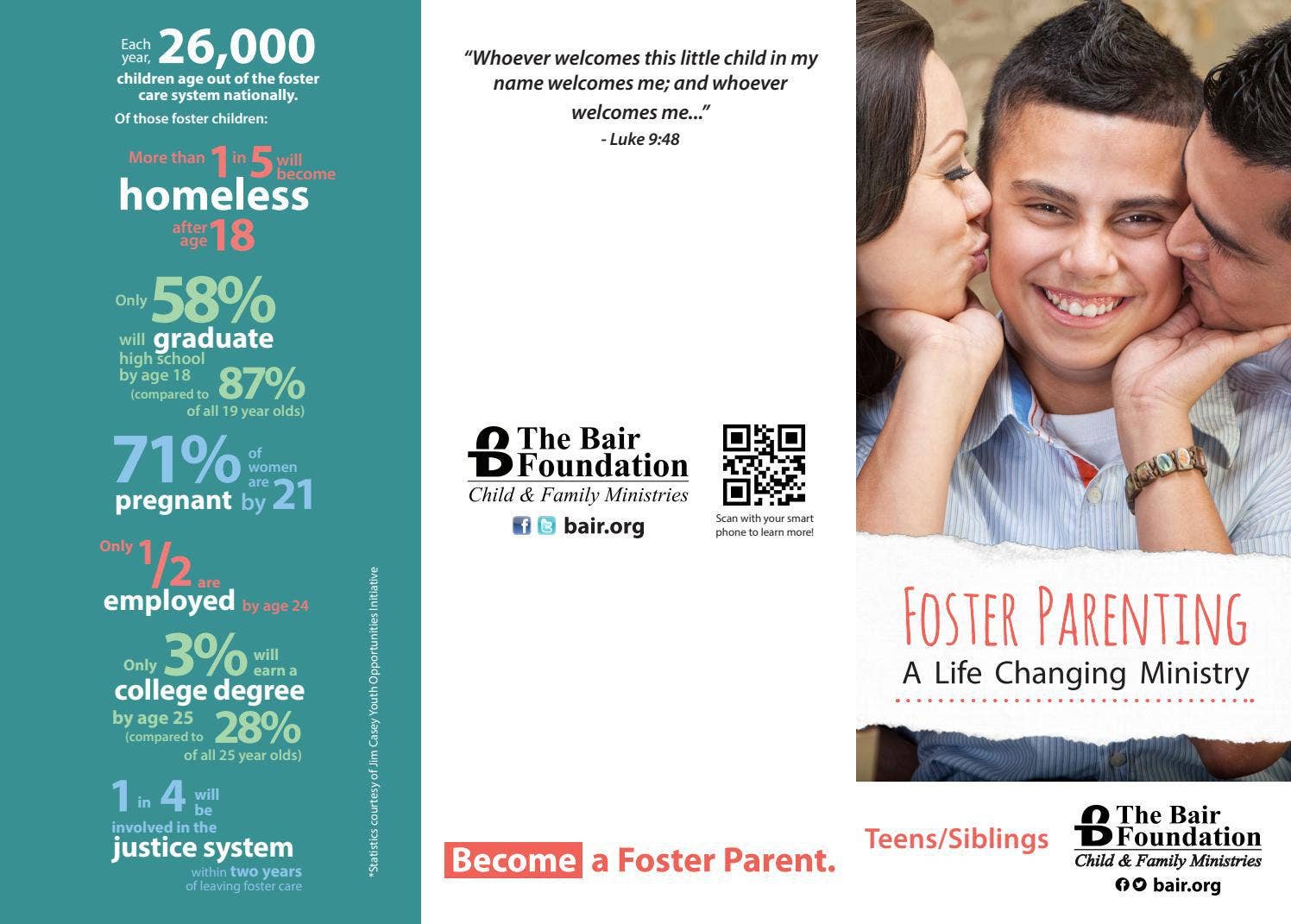 The Bair Foundation Teens & Siblings Brochure by The Bair Foundation ...