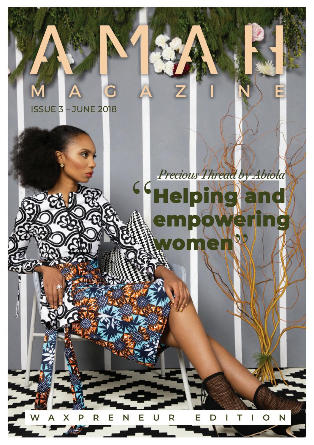 Amah Magazine Issue 003 June 2018 by AMAH Mag - Issuu