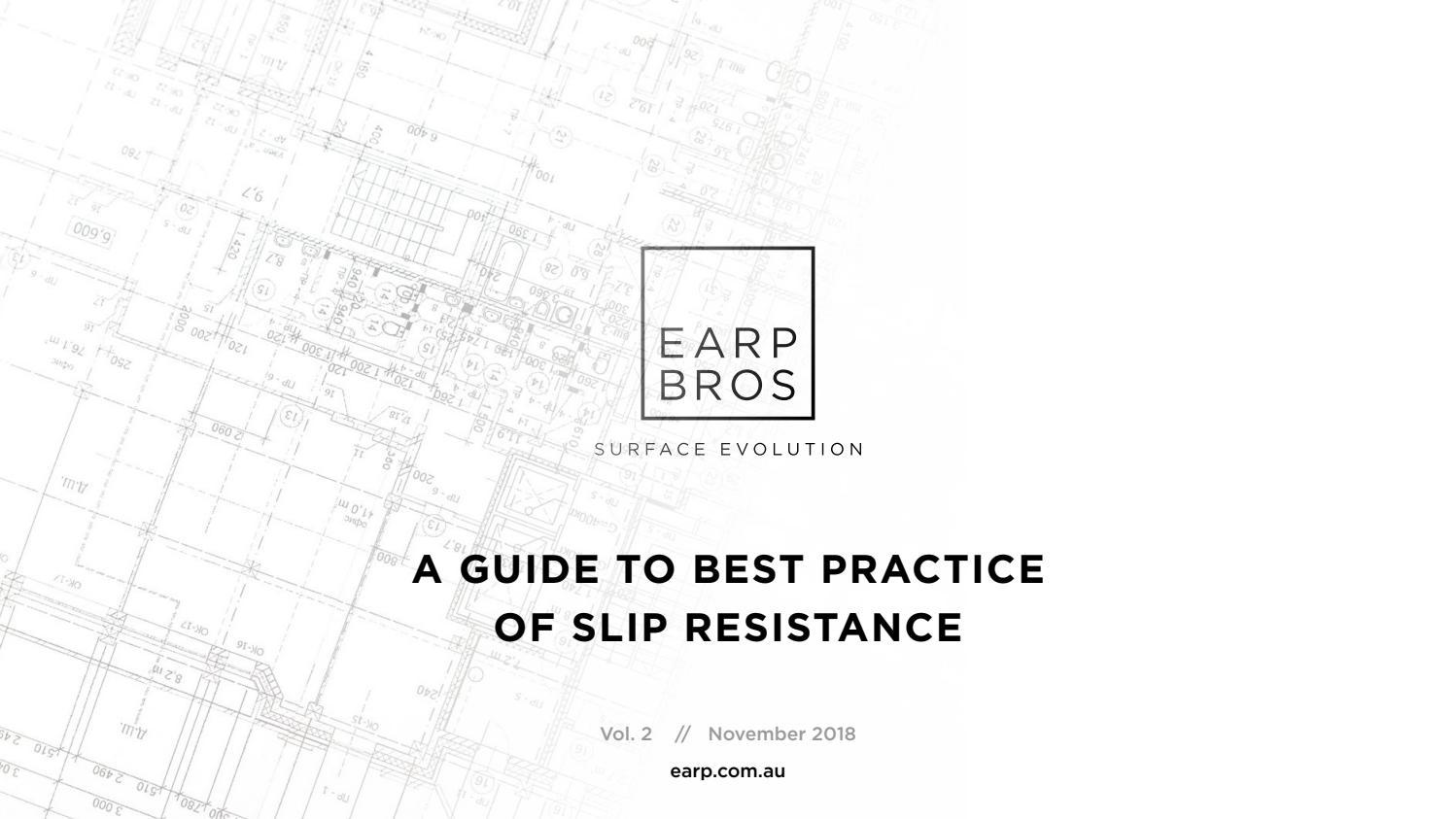 A GUIDE TO BEST PRACTICE OF SLIP RESISTANCE - Vol. 2 // November 2018 ...