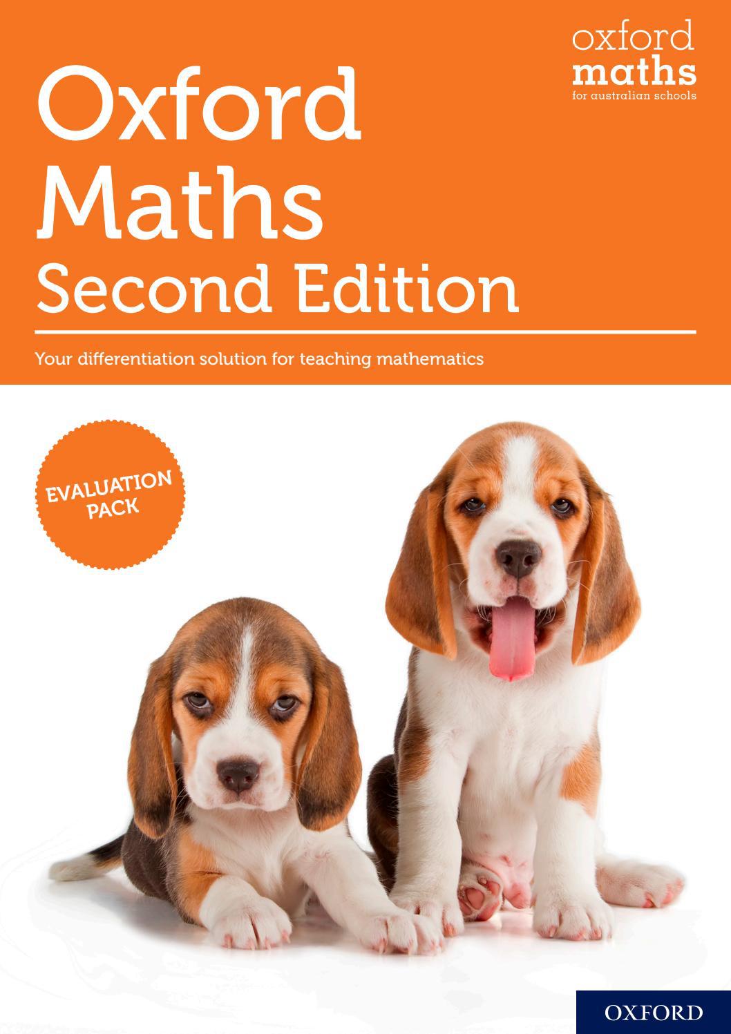 Oxford Maths Eval Pack by OUPANZ - Issuu