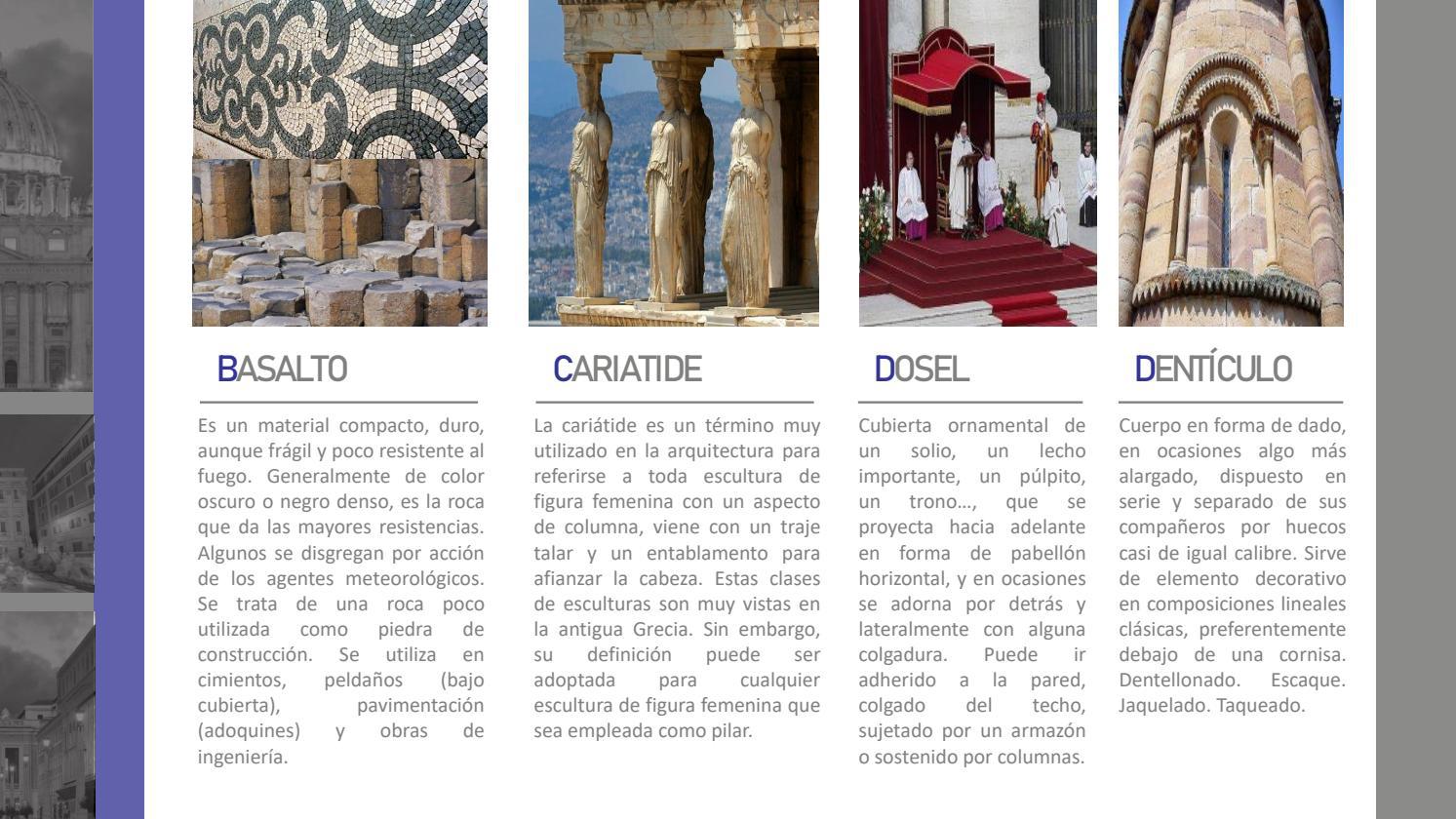 Glosario de Palabras- Arquitectura by Rocio Mallqui Gabriel - Issuu