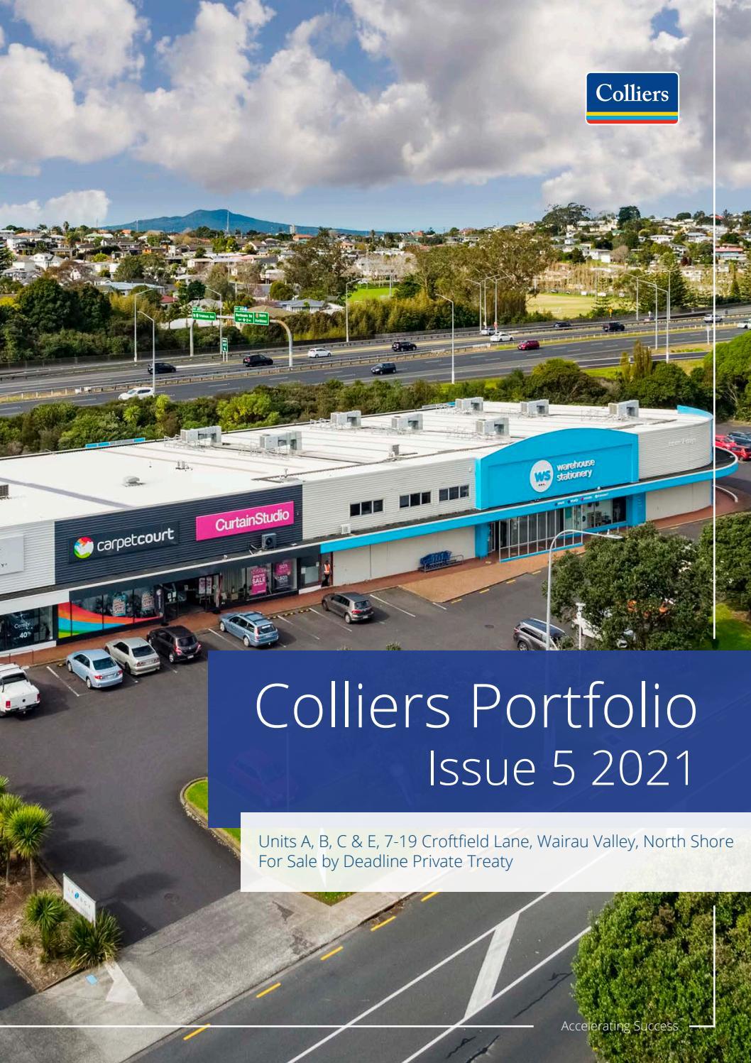 Colliers Portfolio 2021 | Issue 5 by ColliersNZ - Issuu