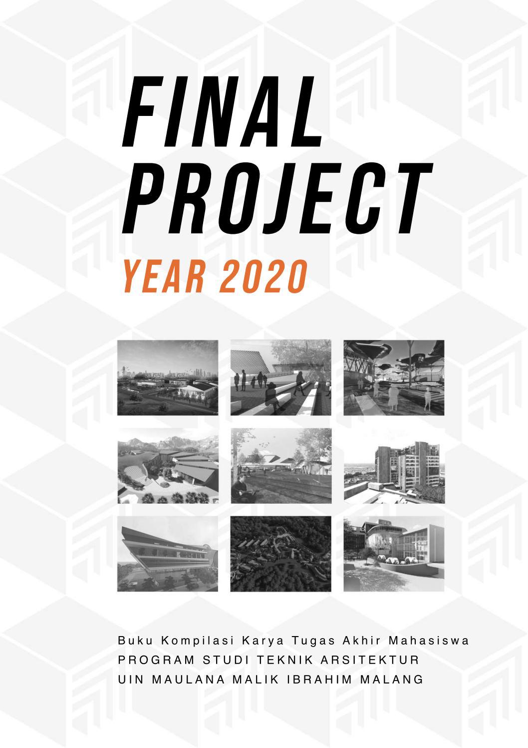 Final Project 2020: Buku Kompilasi Tugas Akhir Mahasiswa Arsitektur UIN ...