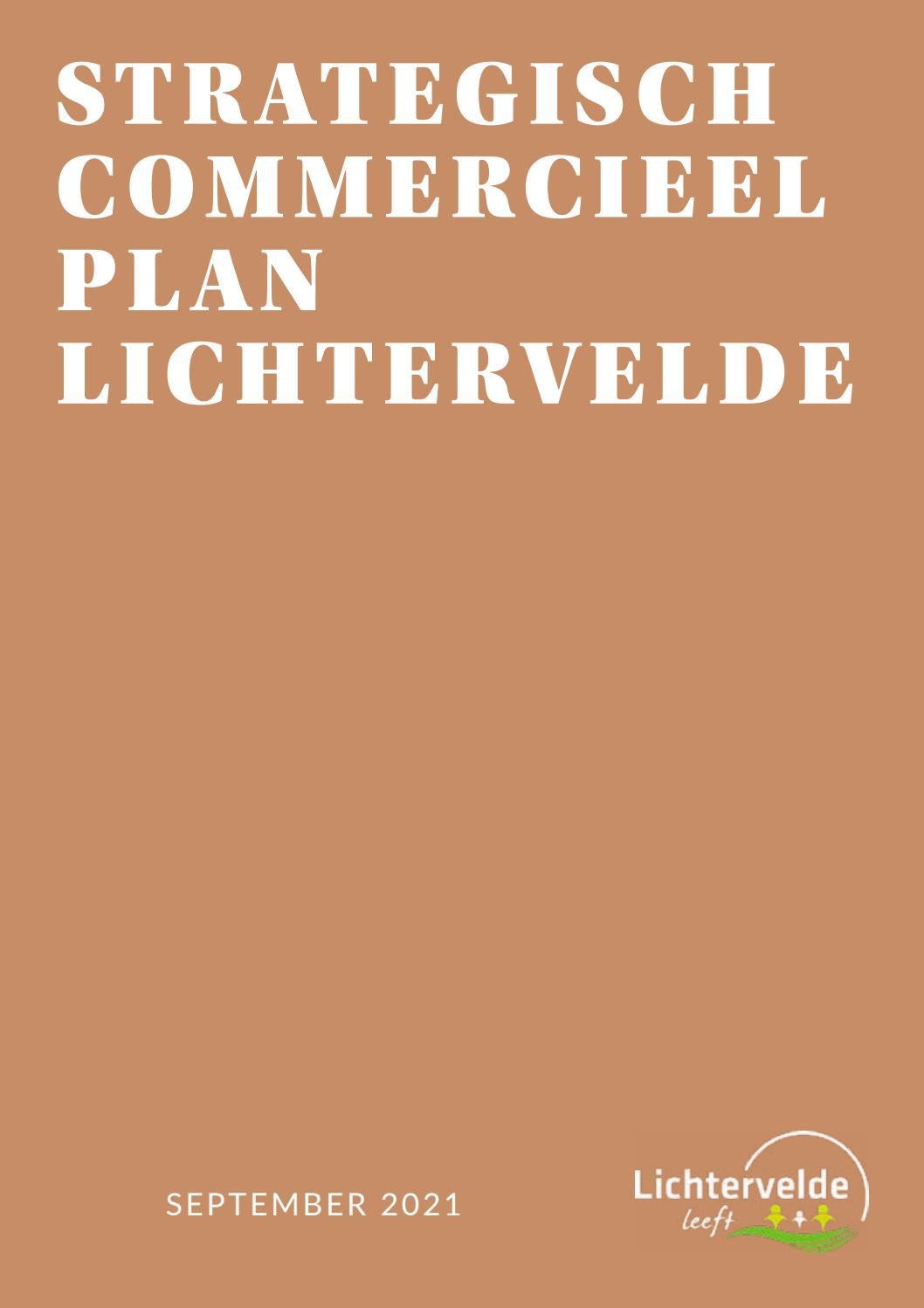 Strategisch commercieel plan Lichtervelde by Cultuurdienst Lichtervelde ...