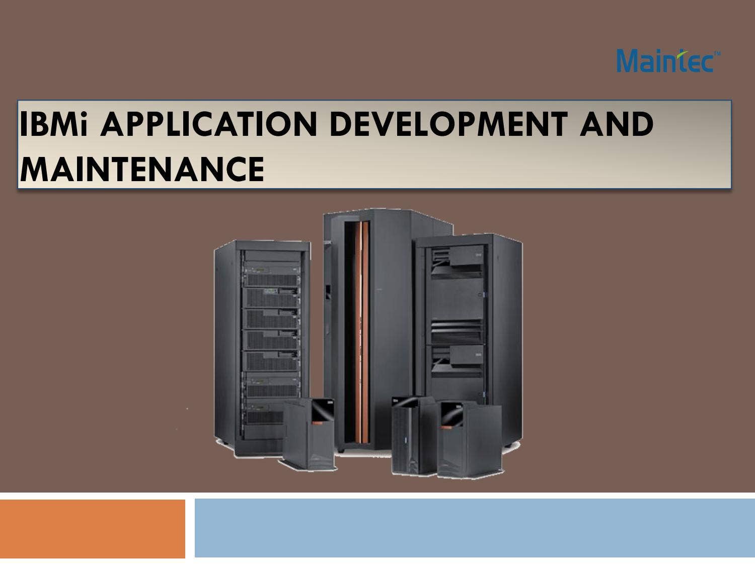 IBMi Application Management and Maintenance by Maintec Bangalore - Issuu