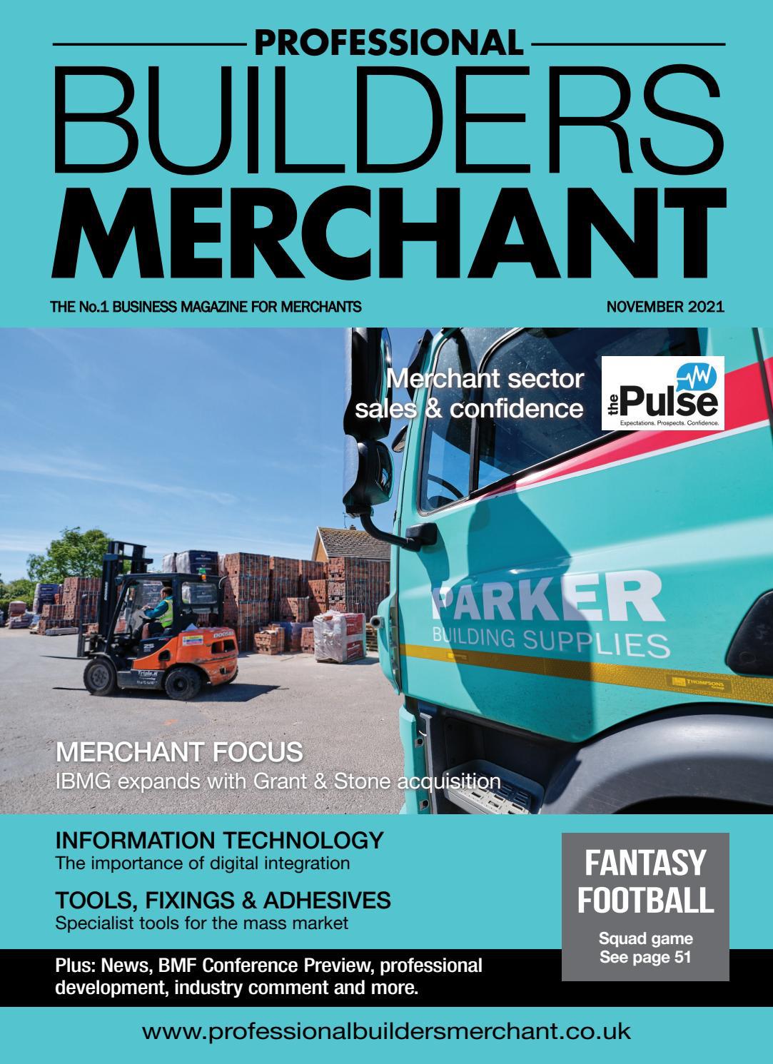 Professional Builders Merchant November 2021 by Hamerville Media Group ...