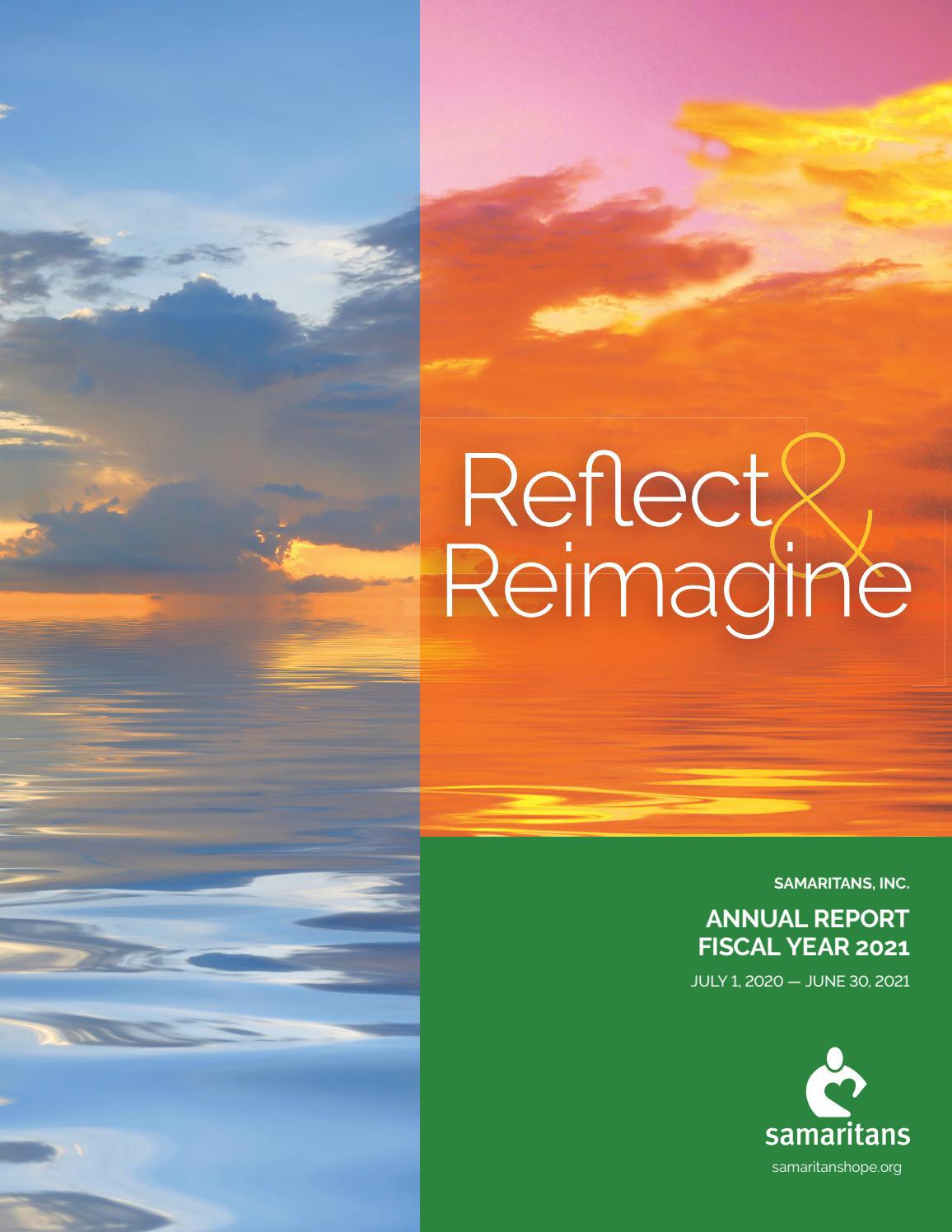 Samaritans, Inc.| Annual Report| Fiscal Year 2021 by Samaritans - Issuu