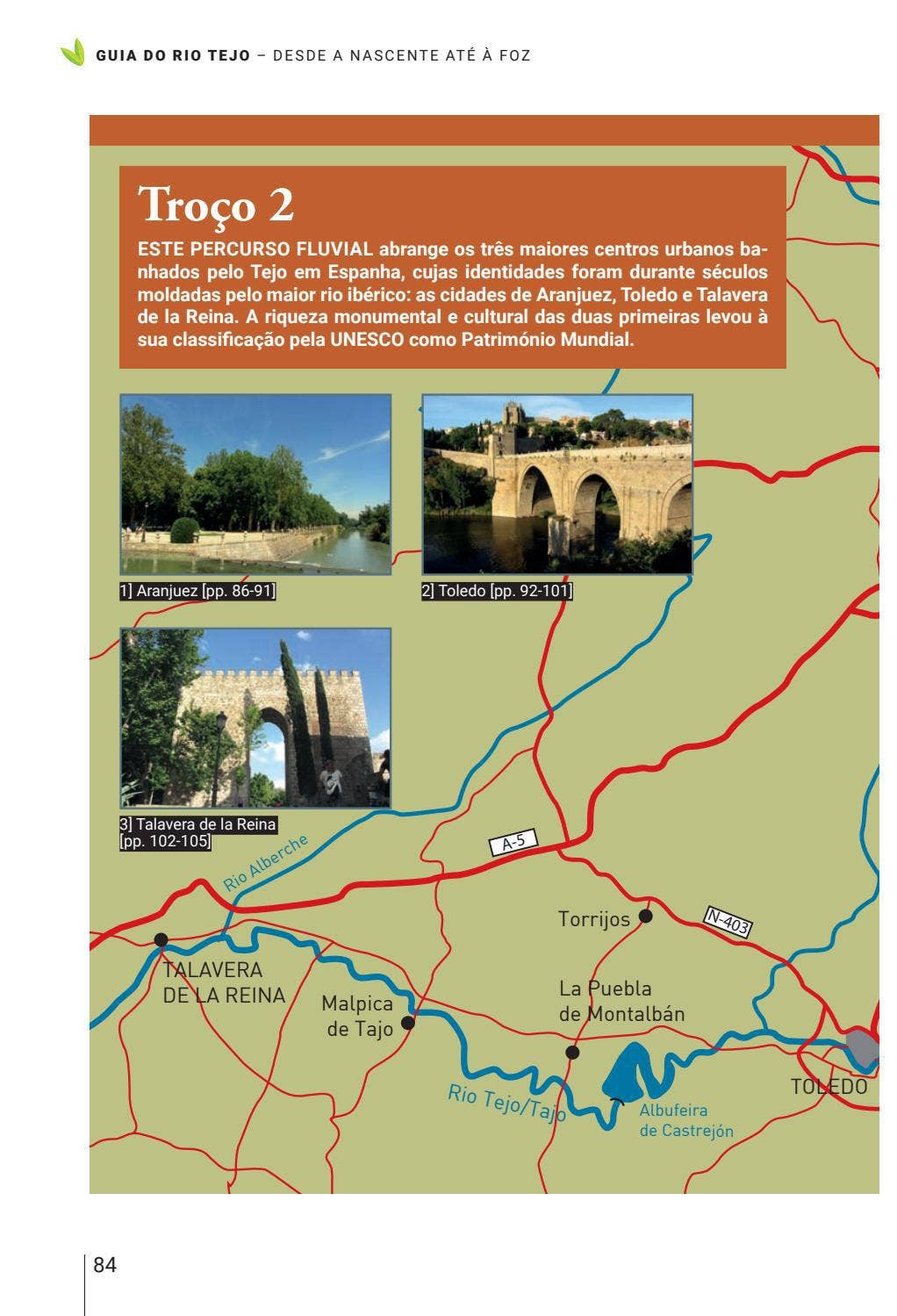 Guia do Rio Tejo: Desde a nascente até à foz by Câmara Municipal de ...