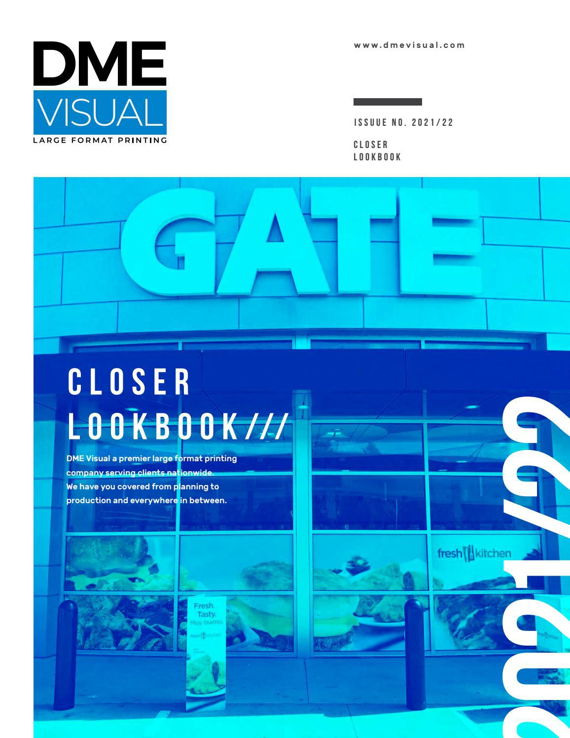 DME Visual - A Closer Lookbook by DME Marketing - Issuu
