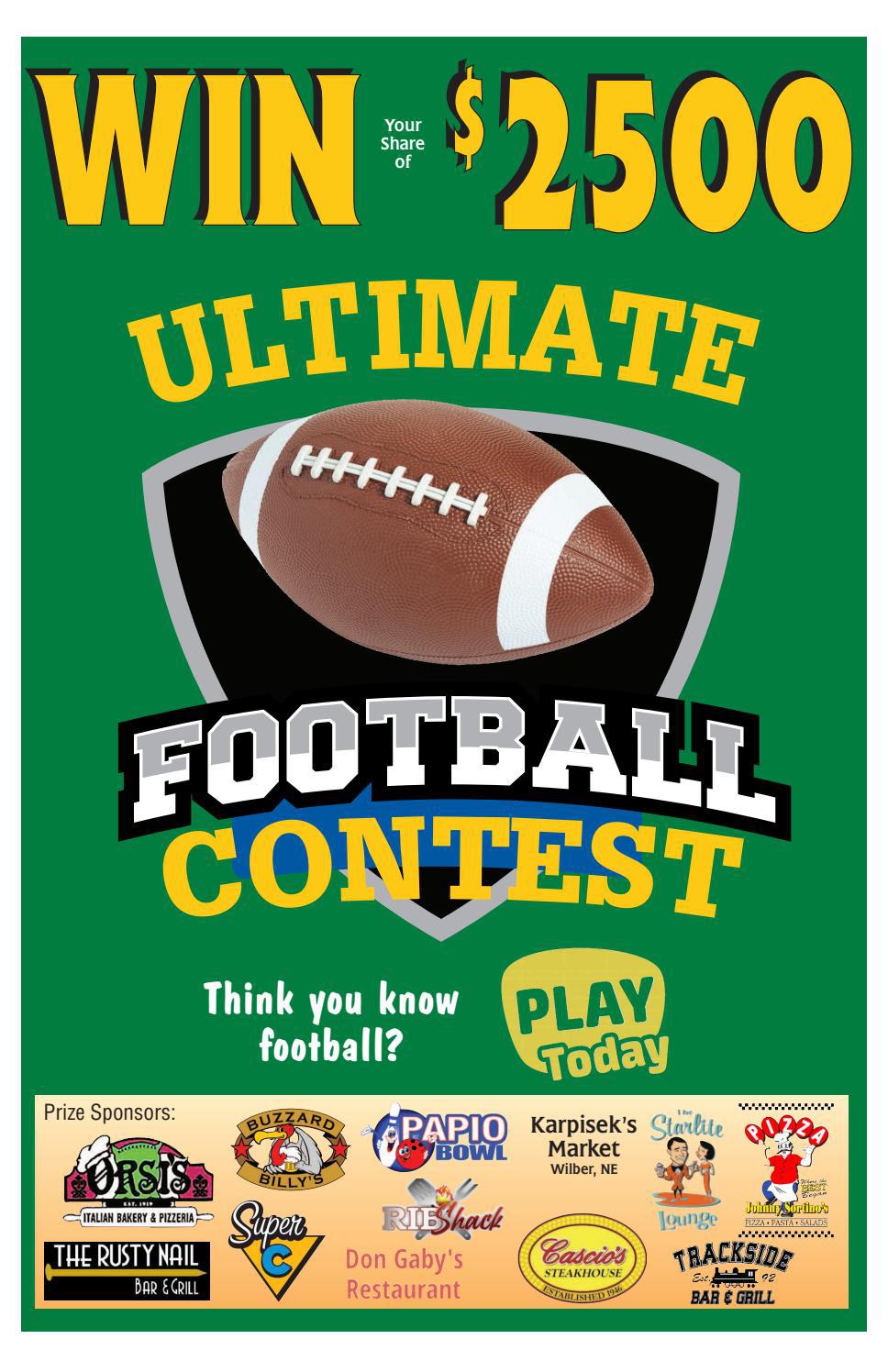 Football Contest by American Classifieds Omaha - Issuu