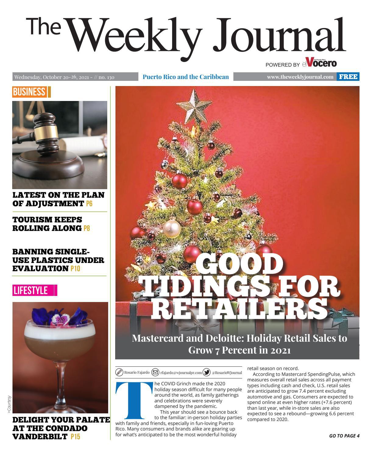 The Weekly Journal - Wednesday, October 20, 2021 by El Vocero de Puerto ...