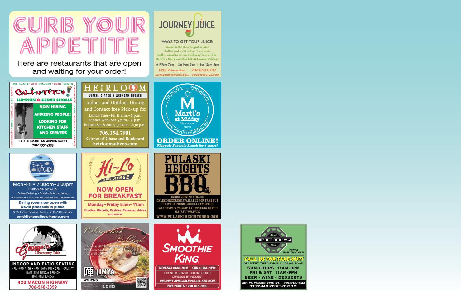 Curb Your Appetite 10-20-21 by Flagpole Magazine - Issuu