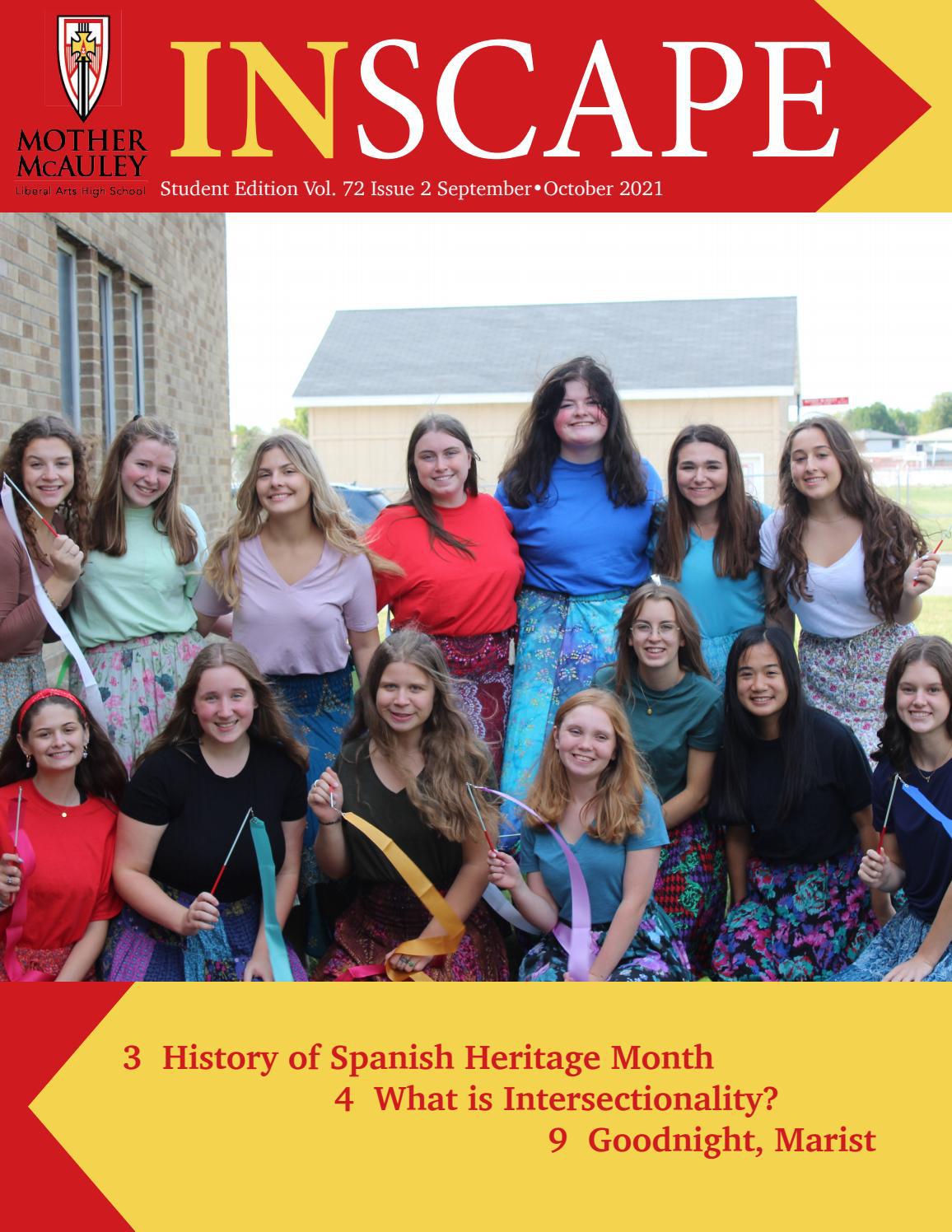 Student Inscape October 2021 by MotherMcAuley - Issuu