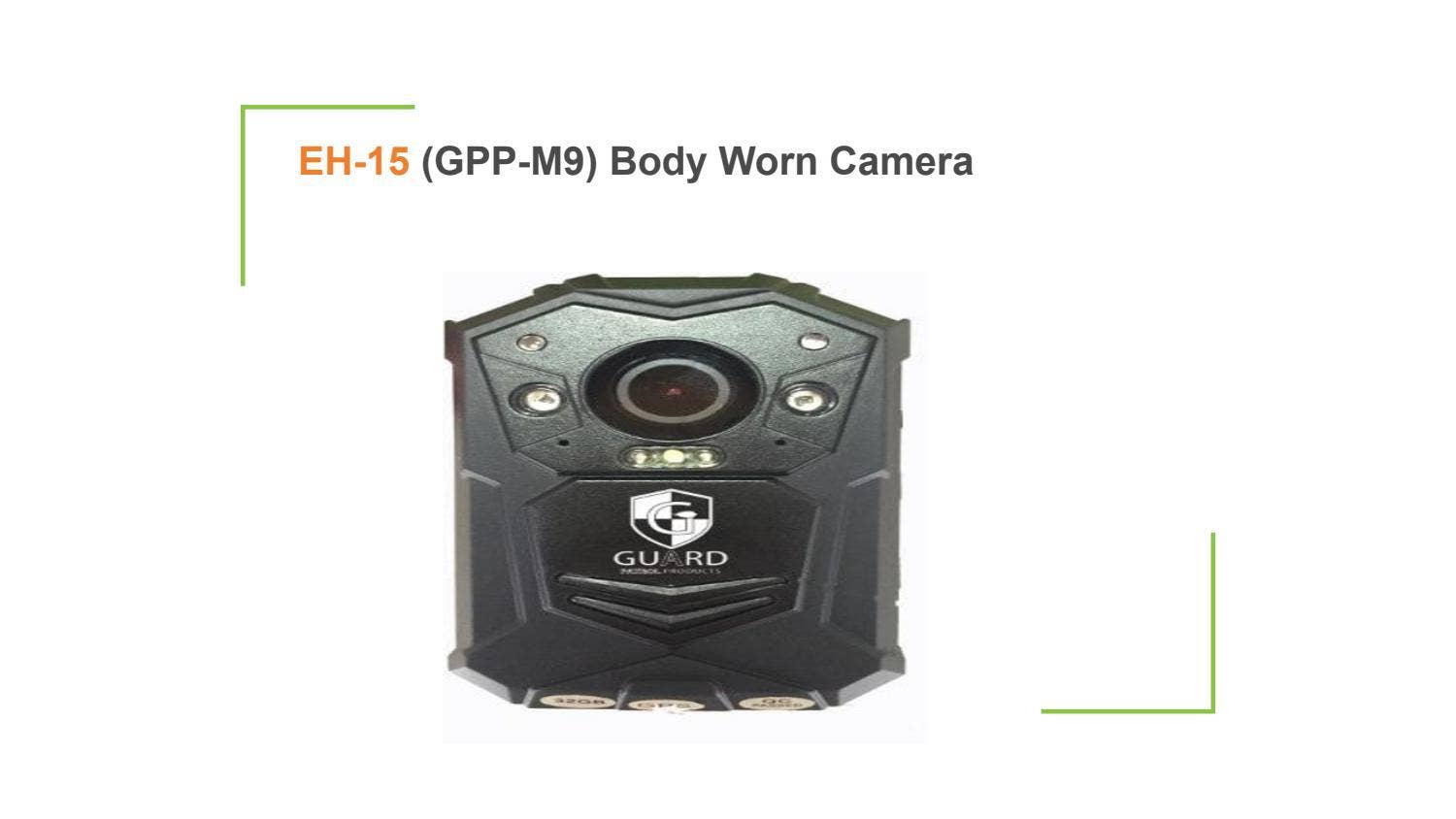 Body worn cameras by Guard Patrol Products - Issuu