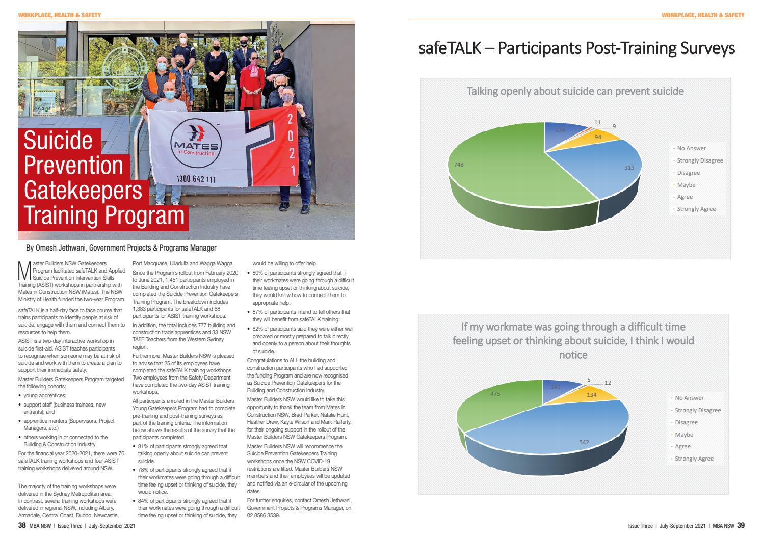 Suicide Prevention Gatekeepers Training Program by Omesh Jethwani - Issuu