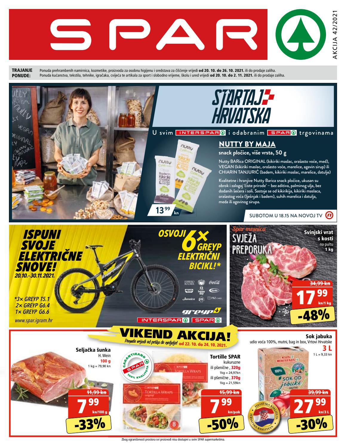 Spar katalog od 20.10.-02.11.2021. by Catalog.hr - Issuu