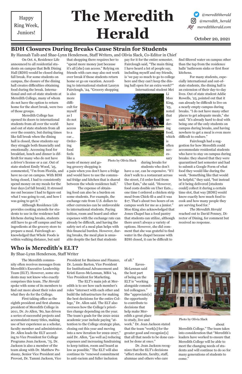 Oct 20, 2021 by The Meredith Herald - Issuu