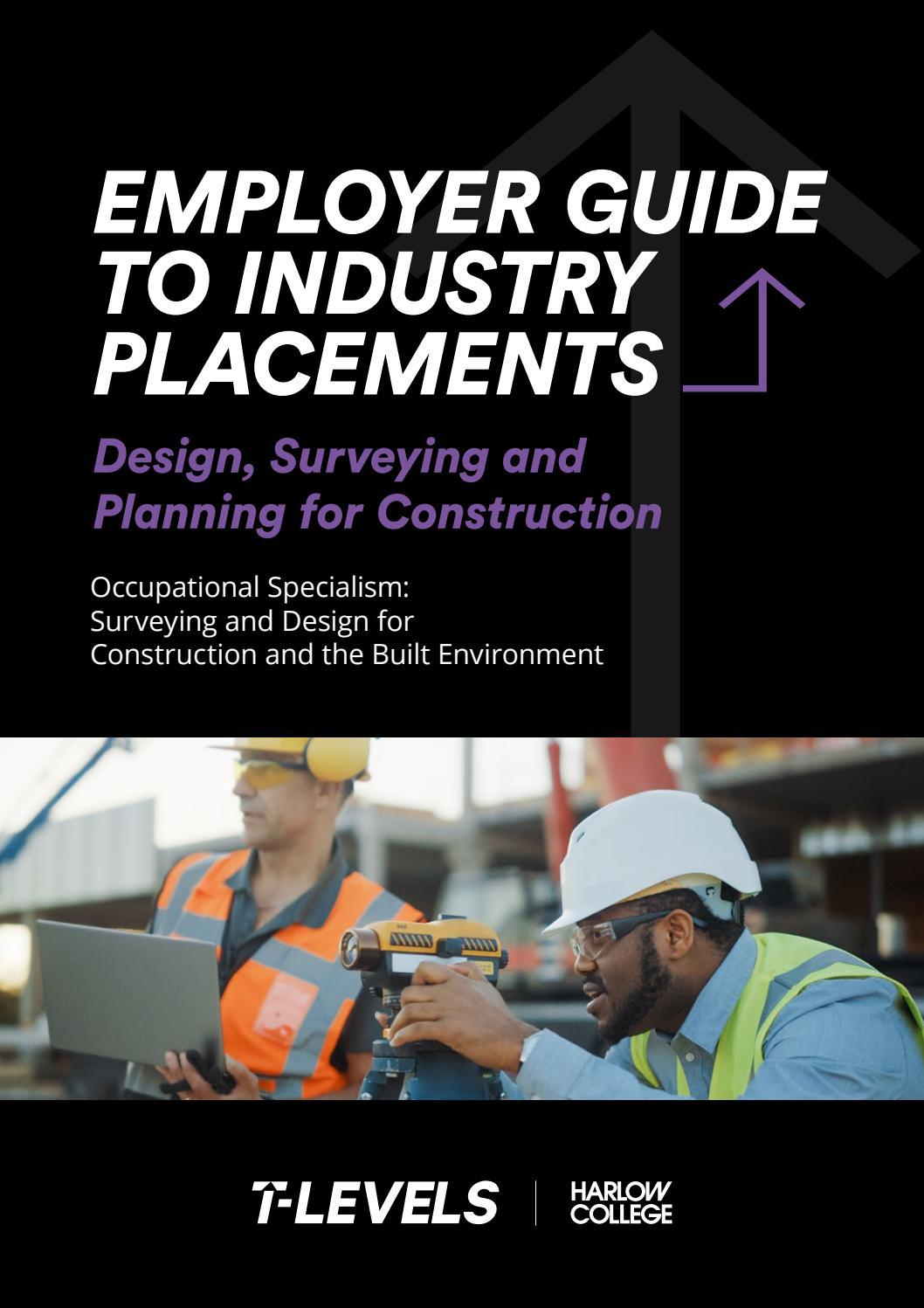 T Level Guide for Employers - Design, Surveying & Planning for ...