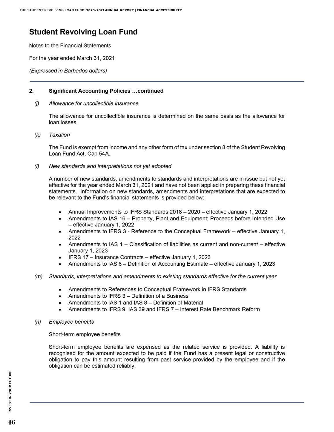 The Student Revolving Loan Fund Annual Report 2020 -2021 by Srlfdigital ...
