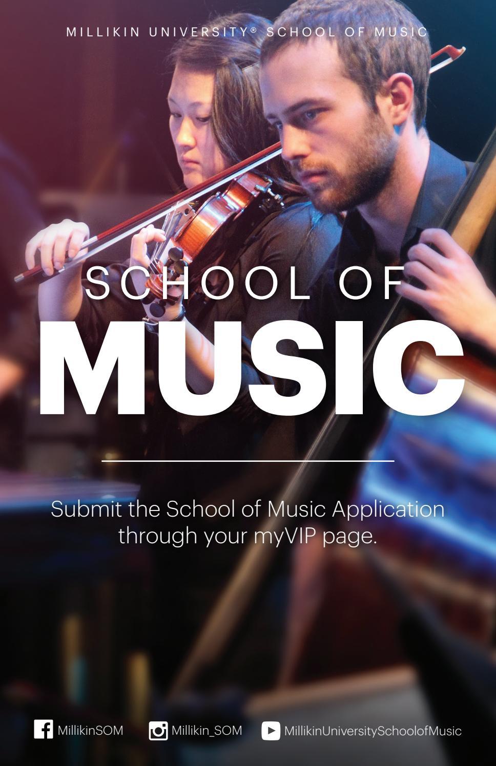 School of Music Application Card by Millikin University - Issuu