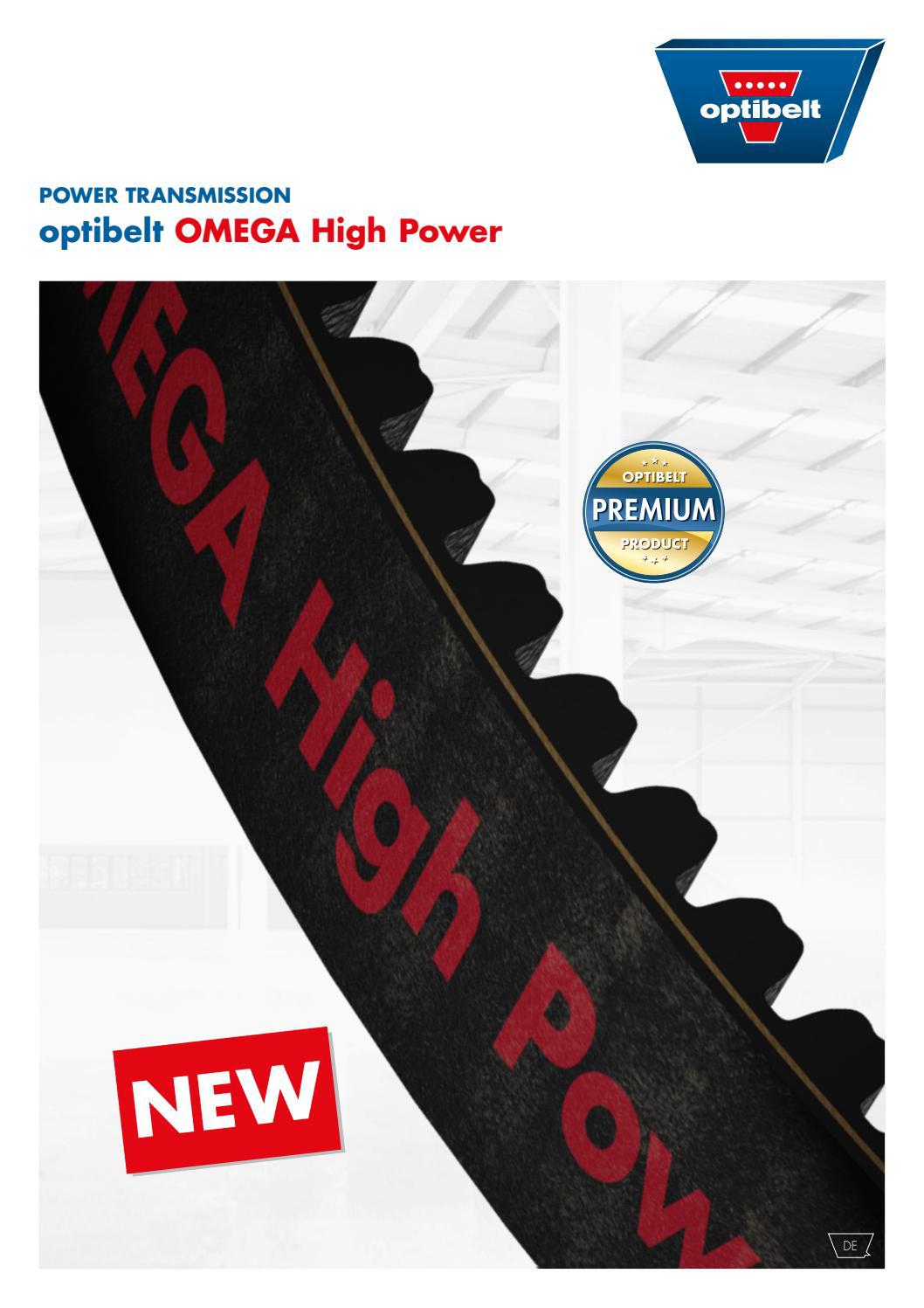 Produktbroschüre optibelt OMEGA High Power by Optibelt GmbH - Issuu