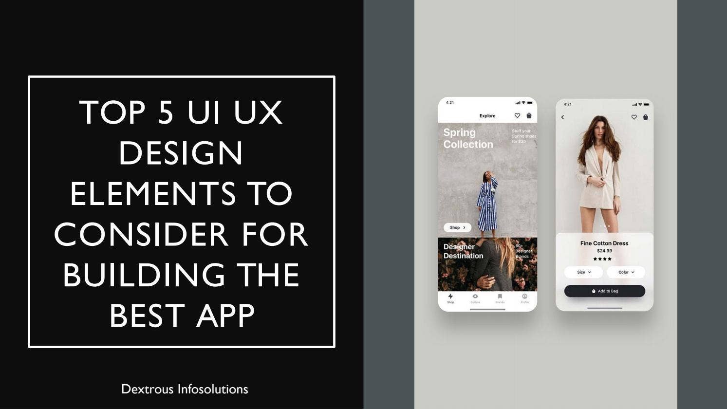 Top 5 UI UX Design Elements To Consider For Building The Best App by ...