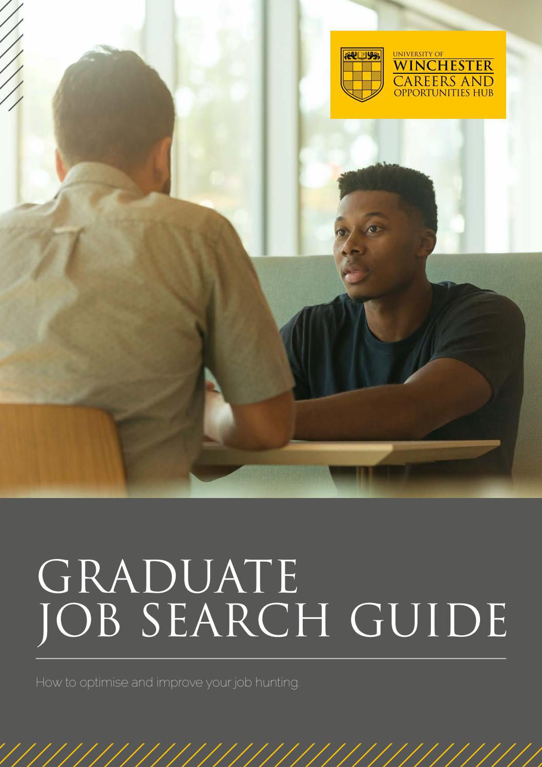 University of Winchester Graduate Job Search Guide by University of ...
