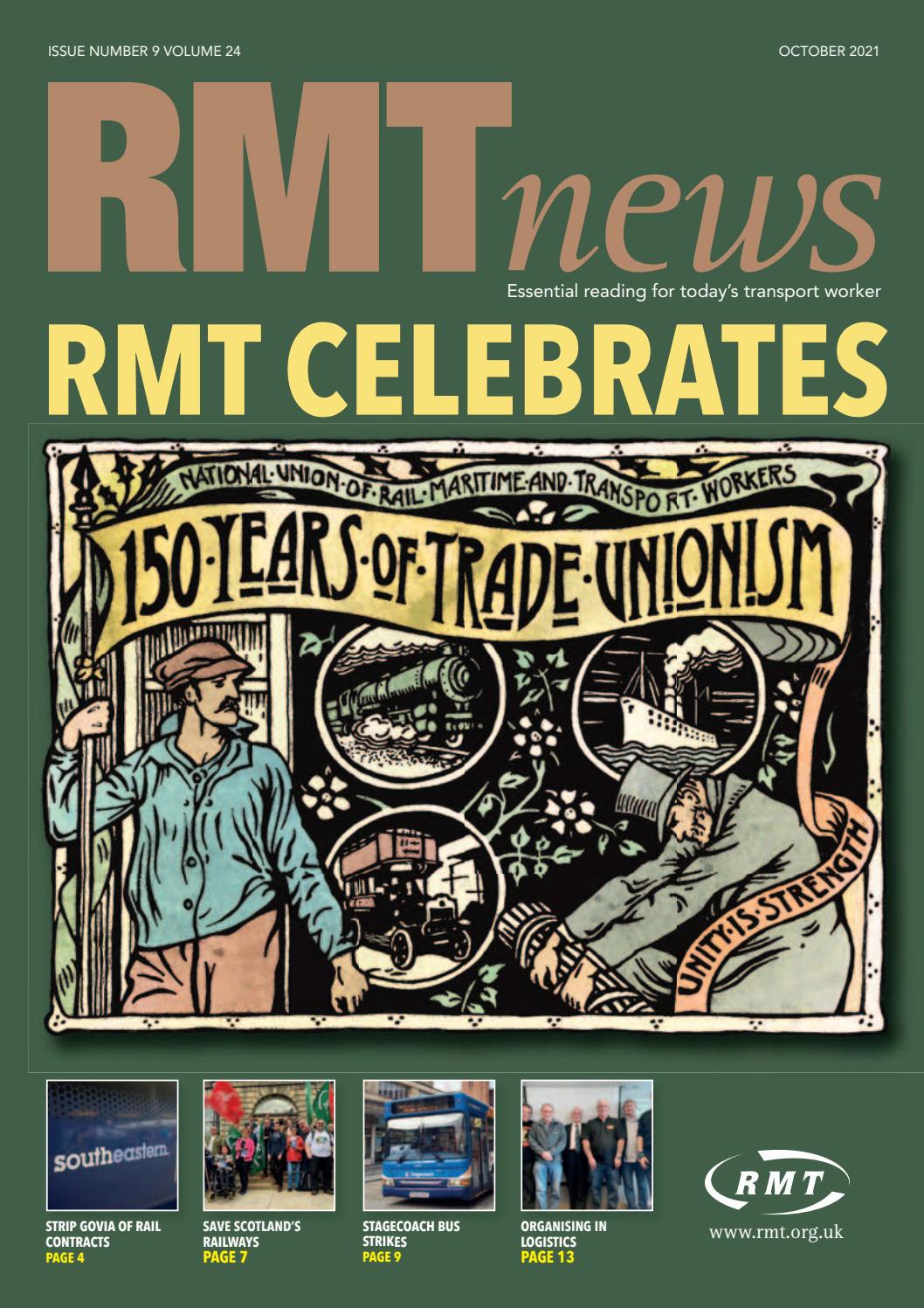 RMT News October 2021 Edition by RMT Union - Issuu