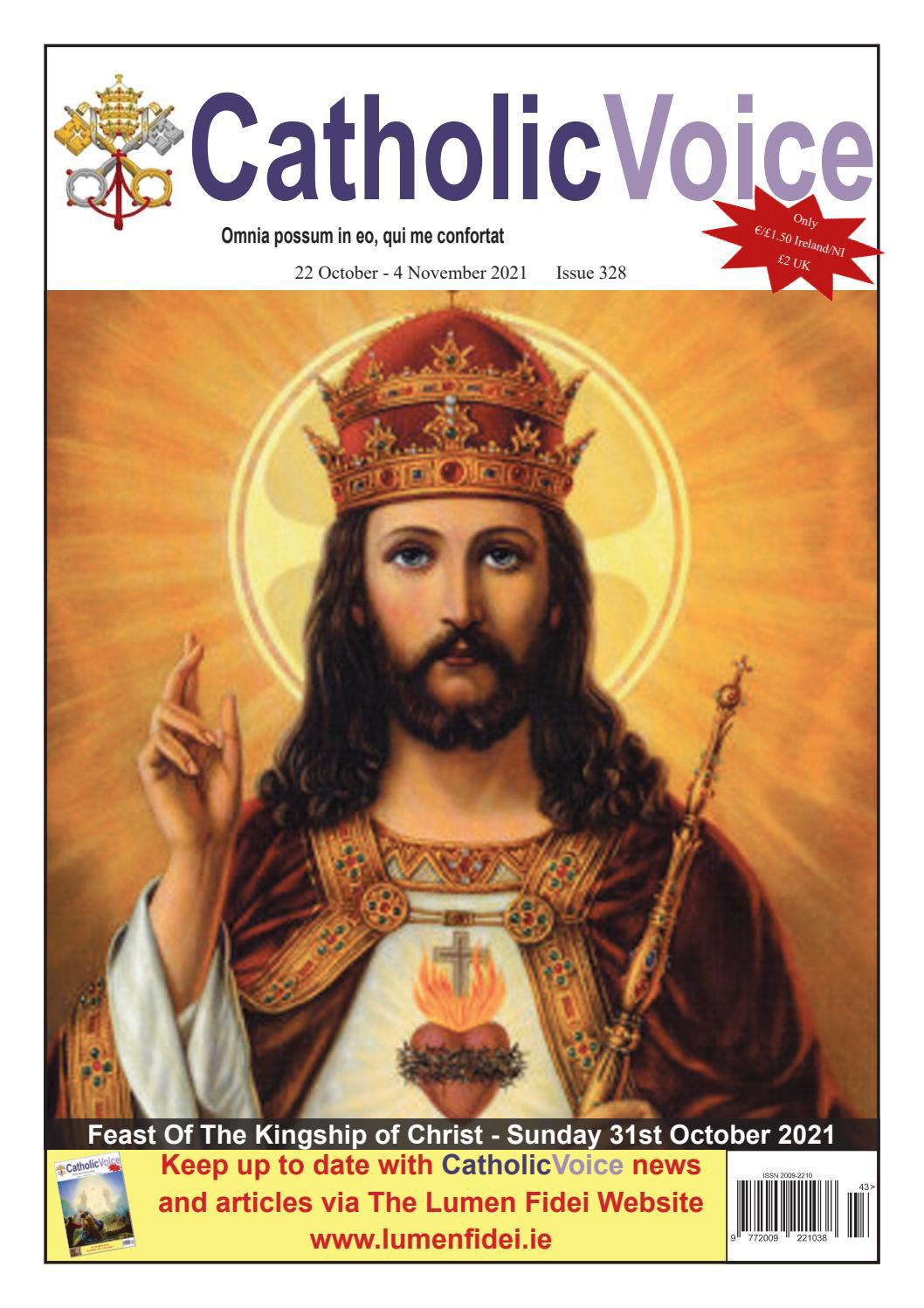Catholic Voice 22nd October 2021 Issue 328 by Catholic Voice - Issuu
