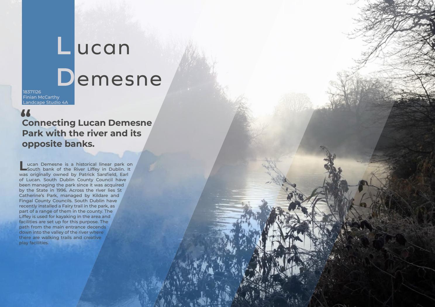 Lucan Demesne Park - Finian McCarthy by Finian McCarthy - Issuu