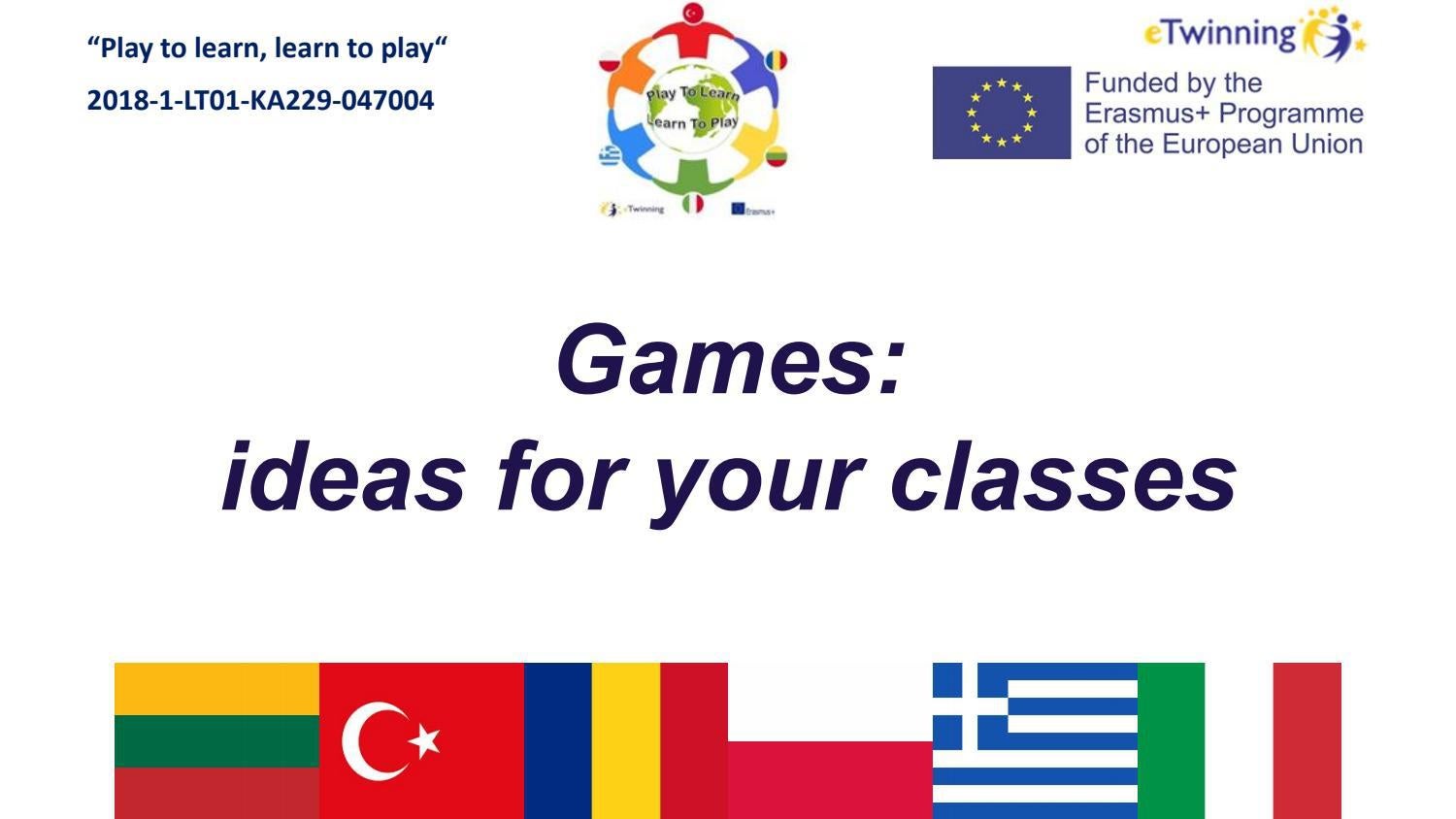 Games Ideas For Your Classes By Ina Stankeviciute Issuu games-ideas-for-your-classes-by-ina-stankeviciute-issuu