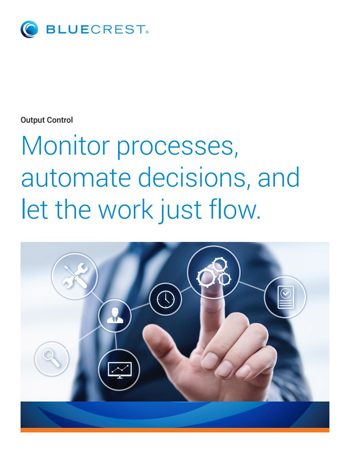 BlueCrest Output Control Software by BlueCrest - Issuu