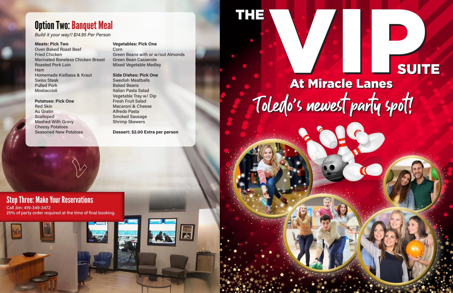 THE VIP SUITE AT MIRACLE LANES by TenPin - Issuu