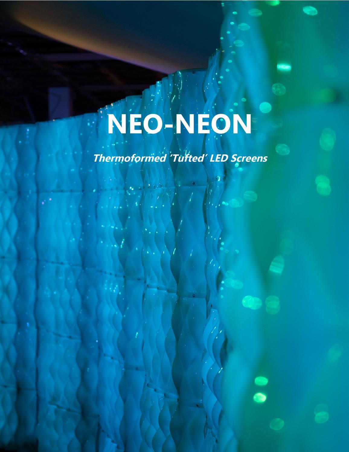 Neo Neon: Tufted Screens Methodology Report by UT School of Architecture - Issuu