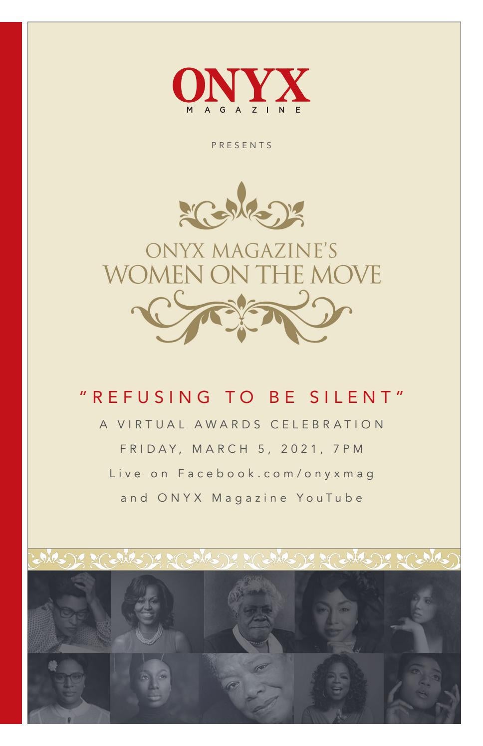 ONYX Magazine's 2021 Women on the Move Souvenir Journal by ONYX ...