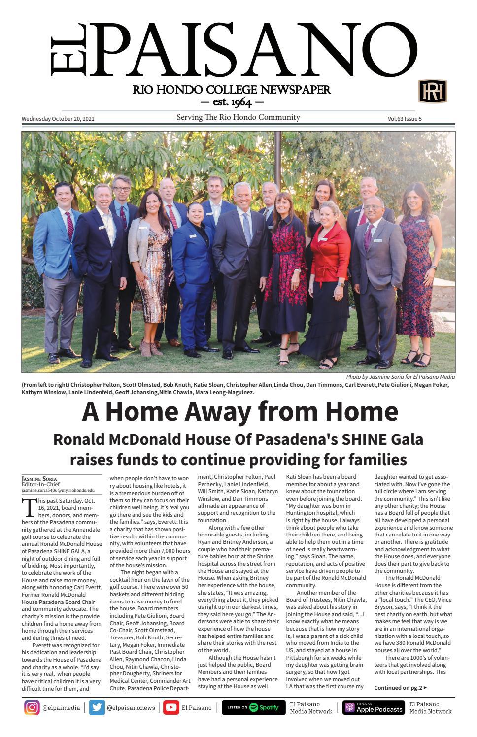 El Paisano Newspaper Vol.63 Issue 5 by El Paisano News Media - Issuu