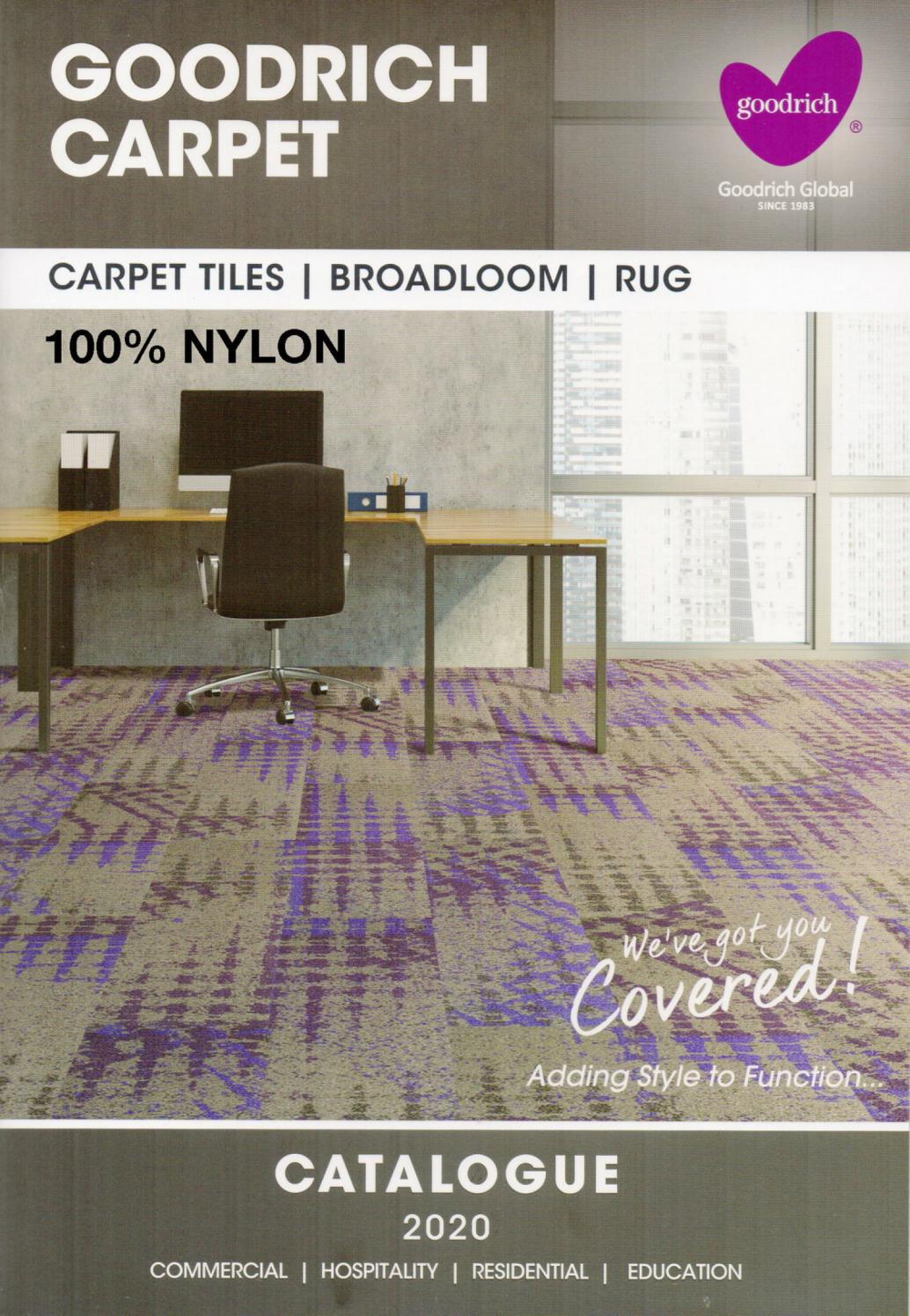 Goodrich Carpet Tiles - Nylon Series by Sangetsu Goodrich Thailand ...