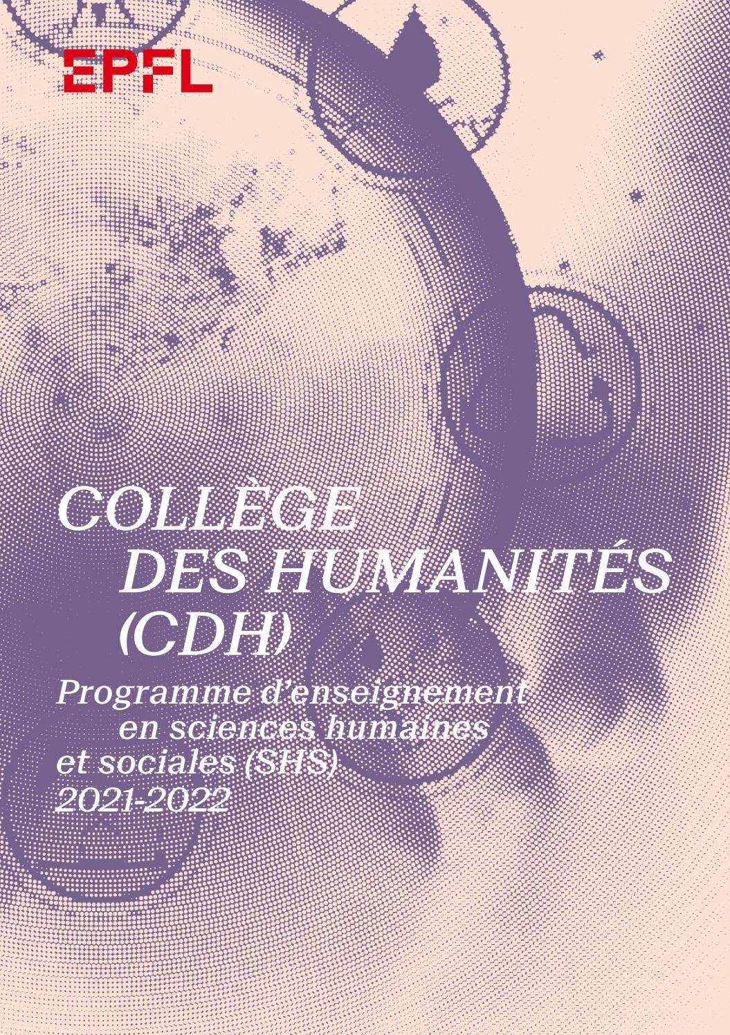 Brochure du programme SHS - année 2021-2022 by EPFL - Issuu
