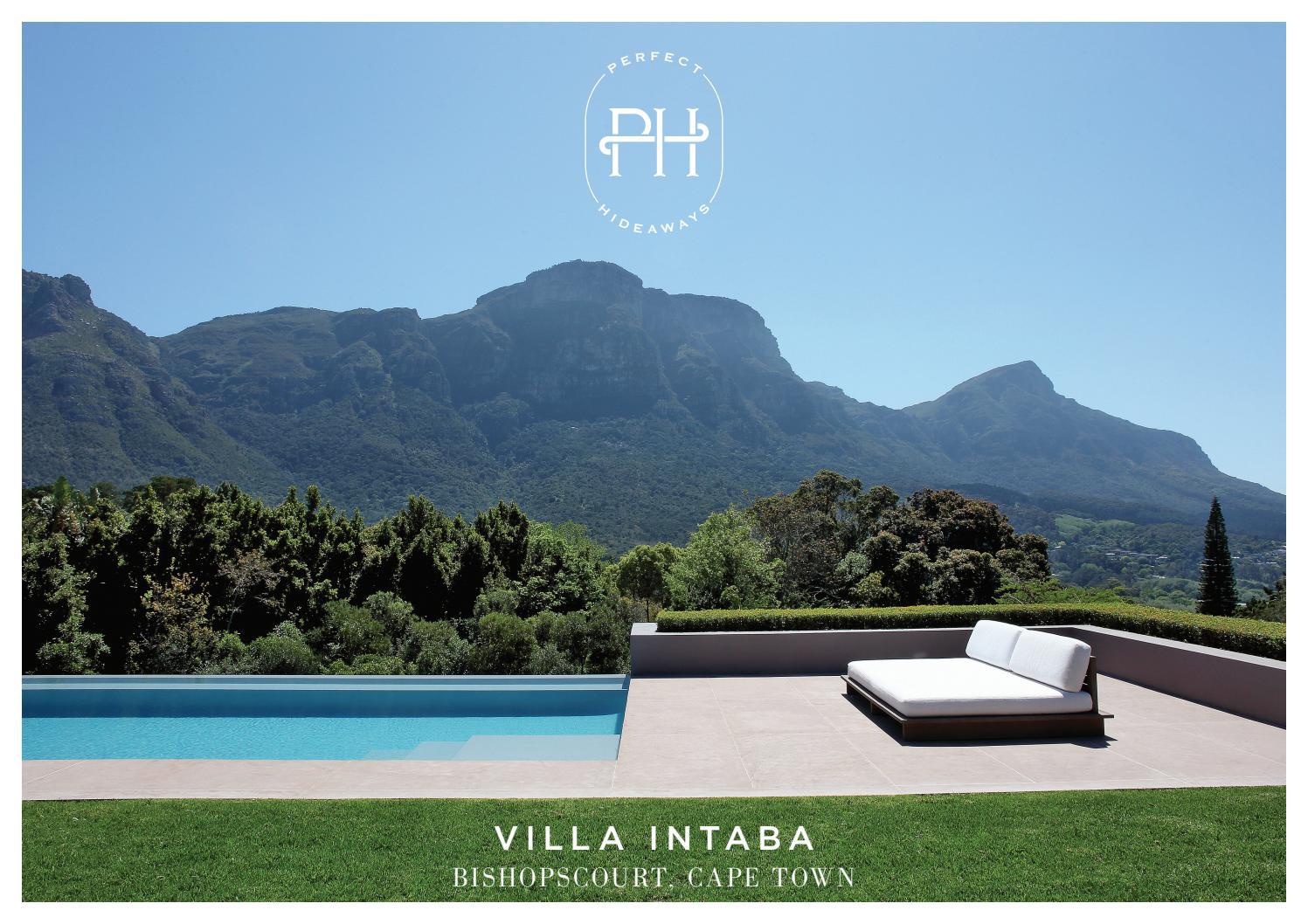 Villa Intaba Brochure by perfecthideaways1 - Issuu