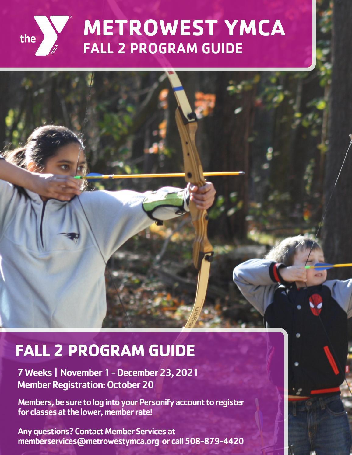MetroWest YMCA Fall II Session Program Guide by MetroWest YMCA - Issuu
