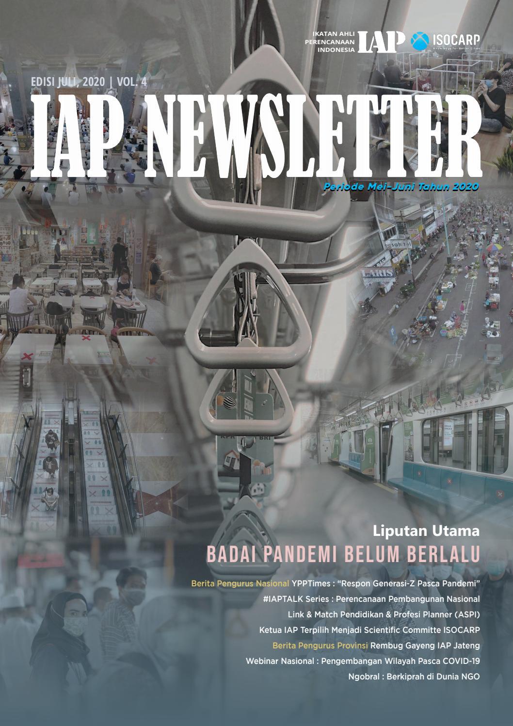 IAP NEWSLETTER Vol. 4 Edisi Juli 2020 by IAP Indonesia - Issuu